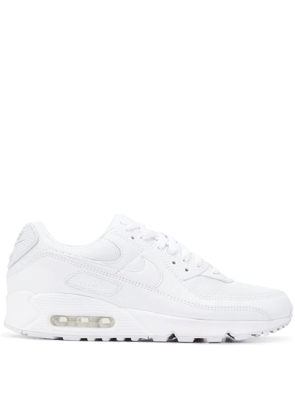 NIKE AIR MAX 90 ''TRIPLE WHITE'' SNEAKERS – UrbanStrides